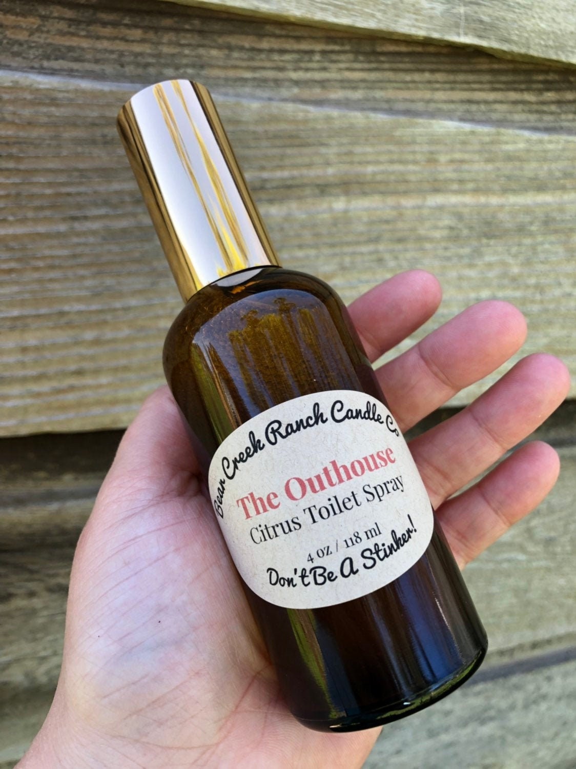THE OUTHOUSE / Citrus Toilet Spray – BCR Candle Company
